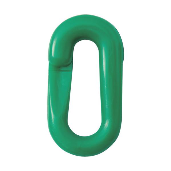 "●プラスチック製チェーンのジョイント用パーツです。<br><br>●プラスチックチェーンの連結に。<br><br>●色：緑<br>●径(mm)：6<br>●横(mm)...