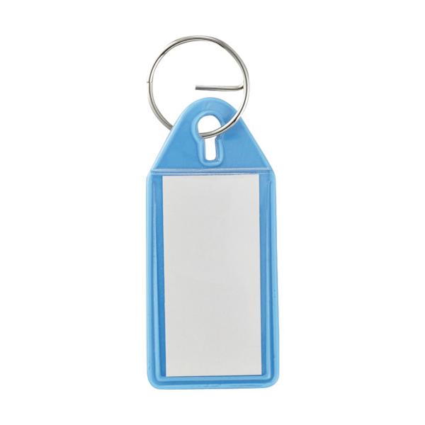 "●色のラインナップが豊富で、台紙にオリジナルの文字が記入できるため、鍵の管理などに最適なソフトタイプのキーホルダーです。<br><br>●鍵の管理に。<br><br>●色：青<br&g...