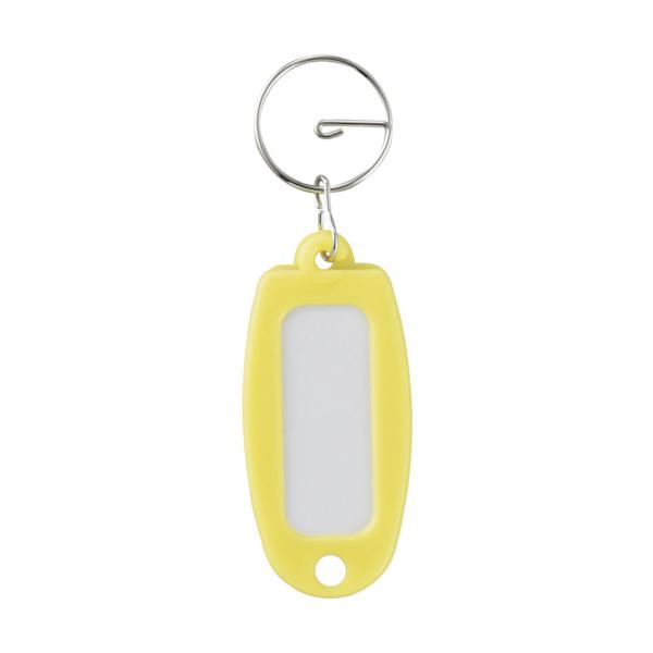 "●色のラインナップが豊富で、台紙にオリジナルの文字が記入できるため、鍵の管理などに最適なハードタイプのキーホルダーです。<br><br>●鍵の管理に。<br><br>●色：黄<br&g...