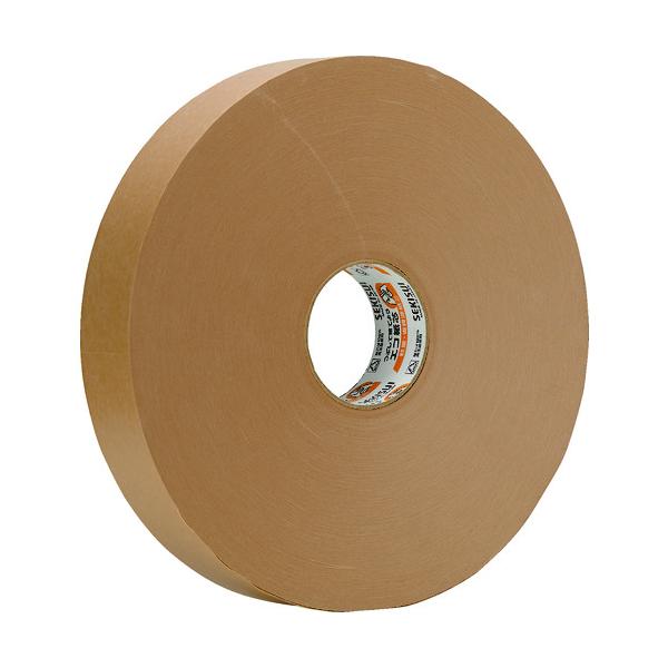 "●ダンボール梱包に最も多く使われる汎用性に優れたテープです。<br>●特殊な樹脂加工により防湿性に優れ、高・低温性にも優れています。<br><br>●自動製函・封緘機によるダンボールのケースの梱包に。&...