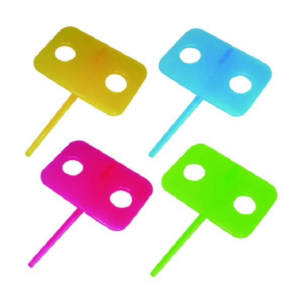 "●装着が簡単・スピーディーで、繰り返し使えるワンタッチダンボールクローザーです。<br><br>●品名：段ボールクローザー<br>●色：アソート<br><br>●使用可能ダンボー...