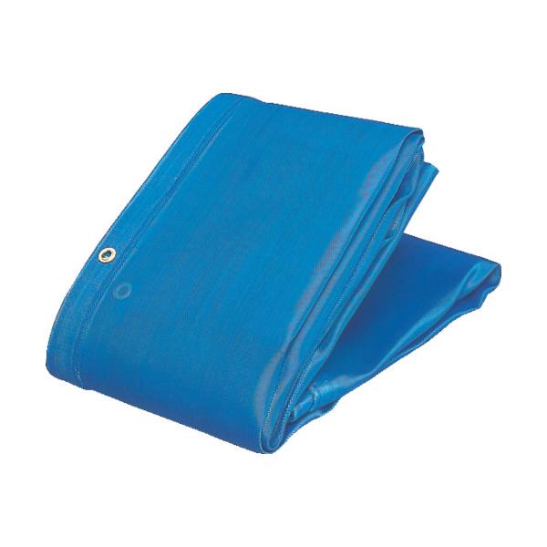 ●風合いがしなやかで、シワがつきにくく、現場の美観を引き立てます。<br>●焼却処理時、有害なダイオキシン類の発生がありません。<br>●軽くて作業性に優れます。<br>●清涼感のあるブルー色で、青空のイ...