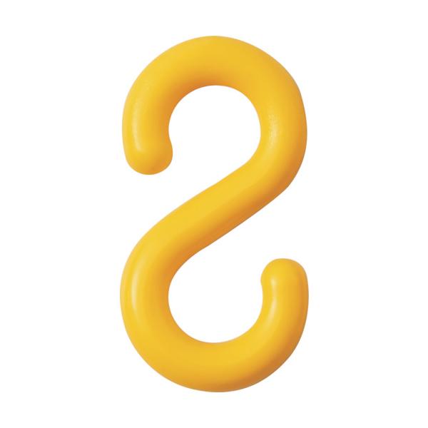 "●プラスチック製チェーンのジョイント用パーツです。<br><br>●プラスチックチェーンの連結に。<br><br>●色：黄<br>●縦(mm)：39.5<br>●横(...