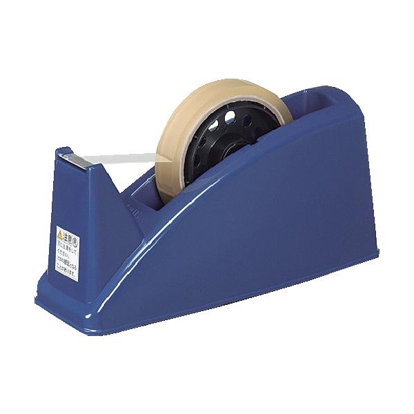 "●底は全面ゴム付です。<br>●高摩擦力で、すべりません。<br><br>●最大テープ幅(mm)：24<br>●最大テープ外径(mm)：75<br>●色：ブルー<br&gt...