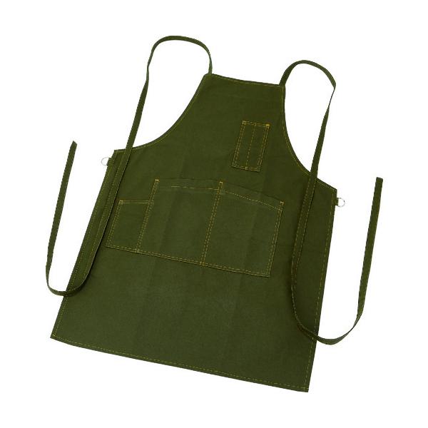 "●たすき掛けタイプの帆布素材を使用したエプロンです。<br>●トラスコＰＢ品のツールボックスＴ−１９０シリーズに色味を合わせ、ステッチの色にも拘ったデザイン性のあるエプロンです。<br>●胸ポケットは、仕切り付きで...