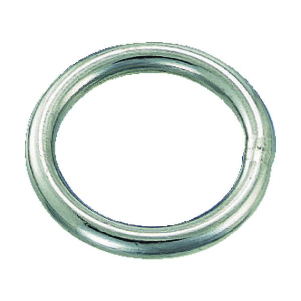 ●接続部は溶接しているため丈夫です。<br>●サイズが豊富です。<br><br>●ロープなどの先端金具として。<br><br>●使用荷重(N)：9800<br>●D(m...