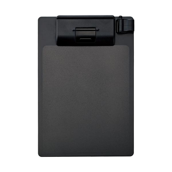 "●片手で簡単にオープンしロックできるユニバーサルデザイン・クリップボードです。<br>●クリップは開いた上体でストップします。<br>●用紙を挿入し、クリップ中央のレバーを押せば簡単に閉じるユニバーサルデザイン商品...