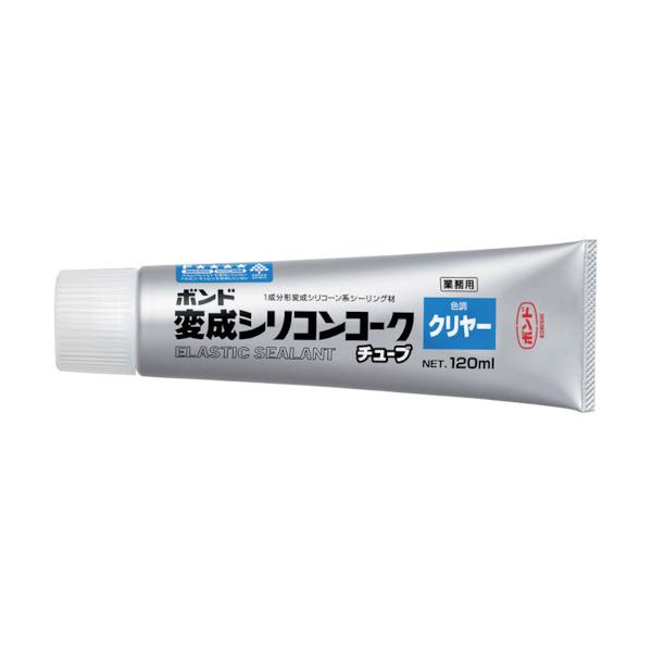 ●色がクリアーなので施工部の色を気にせず使用できます。<br>●表面硬化が早く、耐久・耐候性・耐熱・耐寒性に優れています。<br>●はっ水汚染が少ないです。<br>●日本接着剤工業会JAIA F☆☆☆☆J...