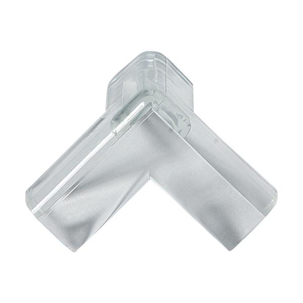 "●クリアなので貼っても目立ちにくいです。<br>●みつあしなので三方向からしっかりガードします。<br><br>●衝突の怪我防止に。<br><br>●色：クリア<br&gt...