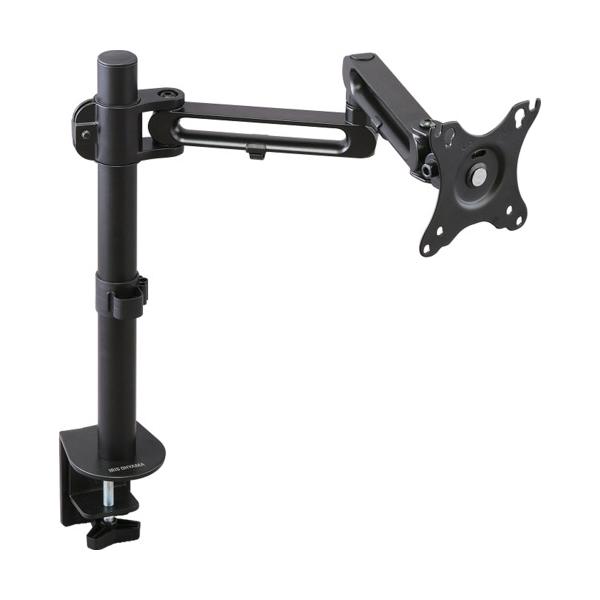 "●デスクに取り付けて角度や位置を調整できる、ディスプレイアームです。<br>●VESA規格に対応しているので、様々なサイズのディスプレイに取り付けできます。<br>●角度や位置を調整して最適なポジションにできるので...