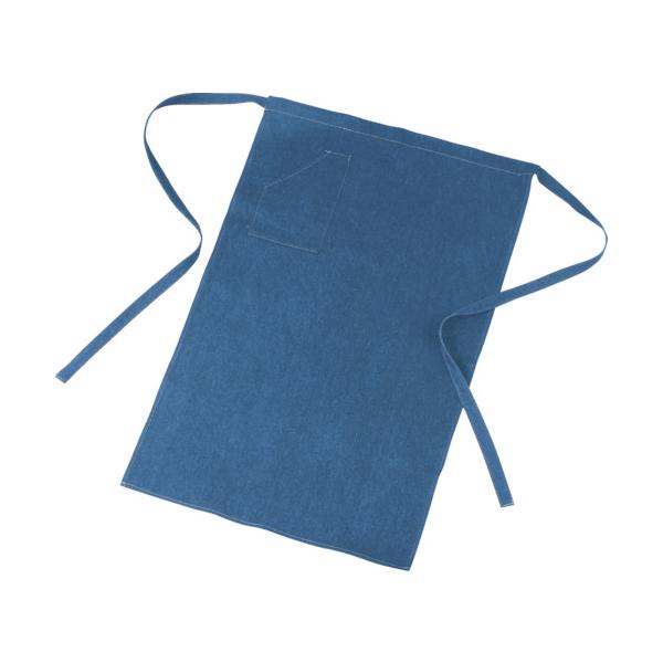 "●丈夫なジーンズ生地を使用しています。<br>●便利なポケット付です。<br><br>●磨き作業、バリ取り作業など。<br><br>●色：紺色<br>●サイズ：フリー...