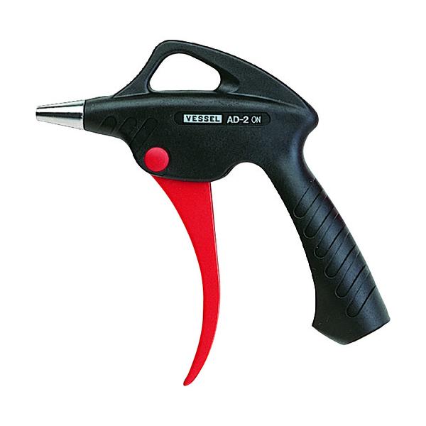 "●4本の指で操作できる大型レバーです。<br>●空気流量は握り具合でコントロールできます。<br>●ハンドルはエルゴノミックハンドルで作業性は抜群です。<br><br>●鈑金・塗装関係・自動...