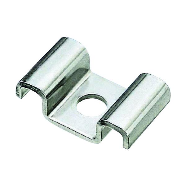 "●ステンレス製でさびにくく、耐久性に優れます。<br><br>●グレーチング固定用の部品として。<br><br>●L(mm)48.3<br>●W(mm)：25<br>...