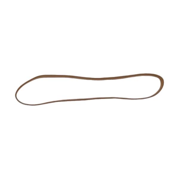 "●輪状で弾性能が良い為、色々な物をまとめるのに便利です。<br><br>●色：アメゴム<br>●番手(#)：370<br>●切幅(mm)：6<br>●折径(mm)：140<...