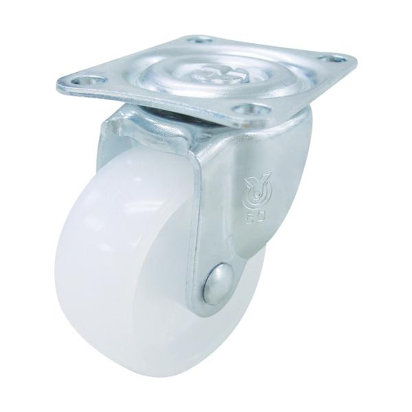 "●標準的な小型キャスターで、最小のサイズから取りそろえています。<br><br>●軽量用台車<br><br>●許容荷重(daN)：10<br>●許容荷重(kgf)：10.2&lt...