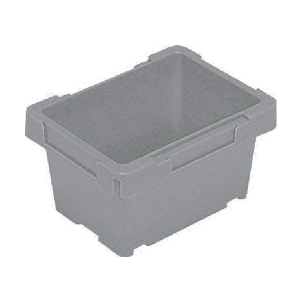 "●ベタ目形状のネスティングタイプのコンテナーです。<br>●90°回転させることで簡易的にスタッキングでき、作業の効率化を図ることが可能です。<br><br>●容量(L)：0.8<br>●色...