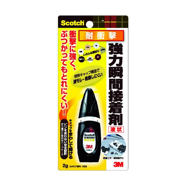 ●衝撃や振動を受けやすい部分への接着に適しています。<br><br>●金具、部品、靴の接着補修。<br><br>●色：透明<br>●容量(g)：2<br>●固着時間(2...
