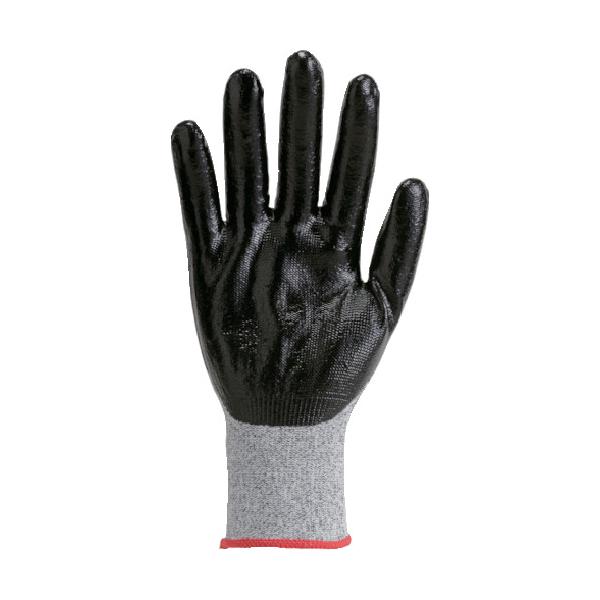 ●ニトリルゴムをコーティングすることですべり止め効果、耐油・耐摩耗性に優れています。<br>●アラミド繊維と比較し、耐候性があります。<br>●超高強度ポリエチレン長繊維にガラス繊維を織り込むことでさらに強度を持たせ...