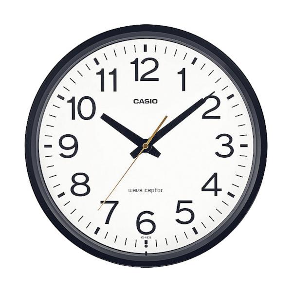 "●電波受信機能付きのシンプルな壁掛クロックです。<br><br>●直径(mm)：305<br>●厚さ(mm)：49<br>●電源：単三アルカリ乾電池X1<br>●電池寿命：約1年...
