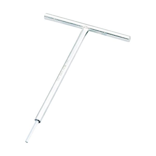 "●全長が長いので奥まった狭い箇所の作業に最適です。<br>●T形ハンドルタイプなので強力な締め付けが可能です。<br><br>●六角穴付ボルトの締め付け、緩め作業。<br><br&gt...