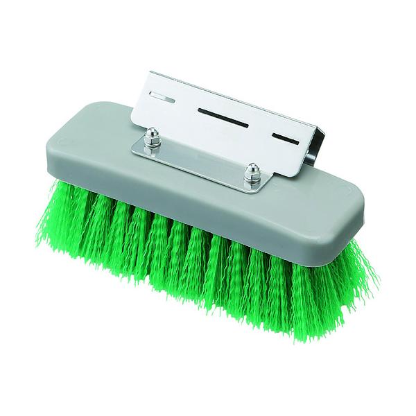 "●HGフリーハンドルEX SUSに取り付け可能なデッキブラシです。また、従来品に比べ毛が抜けにくくなっています。<br>●高圧蒸気滅菌対応です。<br>●薬品消毒対応です。<br><br>●...