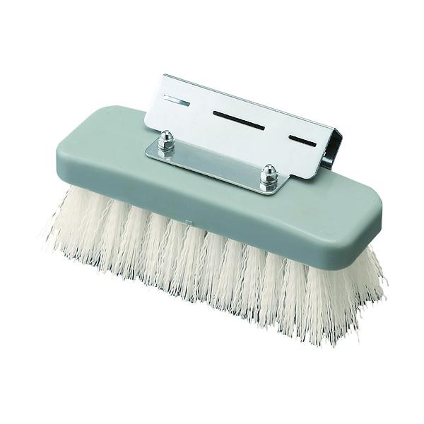 "●HGフリーハンドルEX SUSに取り付け可能なデッキブラシです。また、従来品に比べ毛が抜けにくくなっています。<br>●高圧蒸気滅菌対応です。<br>●薬品消毒対応です。<br><br>●...