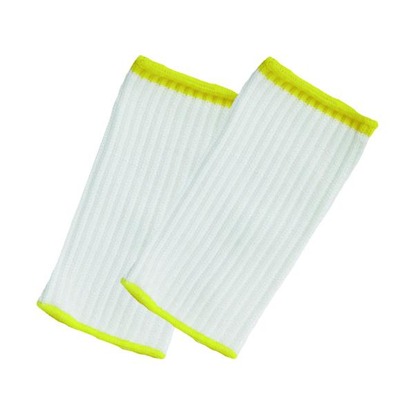 "●超強力ポリエチレン繊維とガラス繊維を使用しており、耐切創性に優れた手首ガードです。<br>●アラミド繊維のような紫外線による変色などがありません。<br><br>●ガラス工業、精密機械工業、外食産業の...