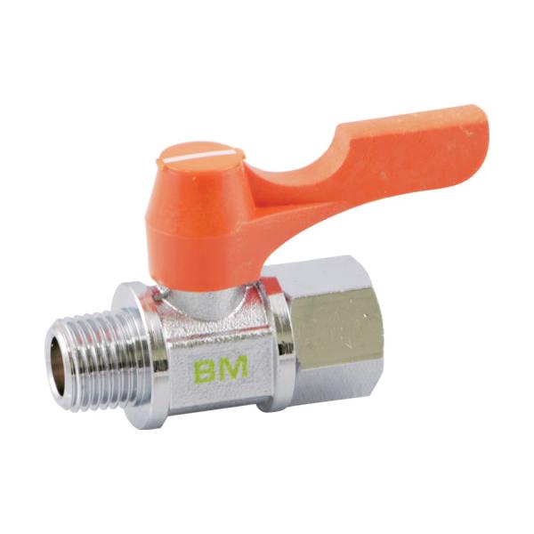 "●ボールバルブと継手の一体化コンパクトな形状です。<br>●両テーパー型です。<br>●特有のカラー感覚とデザインは機器の機能と美観を高めます。<br><br>●0.98MPa（80℃〜-1...