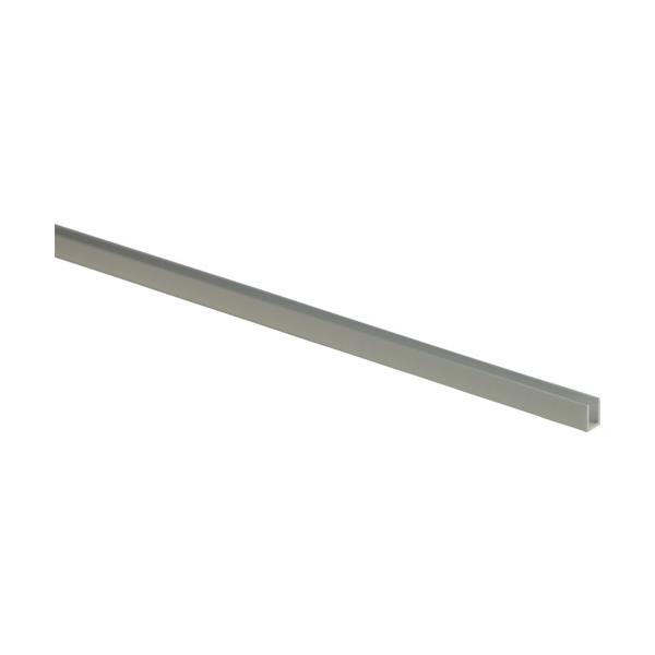 "●軽量・加工性に優れ、リサイクルしやすい素材です。<br>●コの字型の形材です。<br><br>●サッシや建設資材・ガラス引き戸の破損止やレール、パネルや鏡ミラーなどの枠、家具や建具の目地<br&...