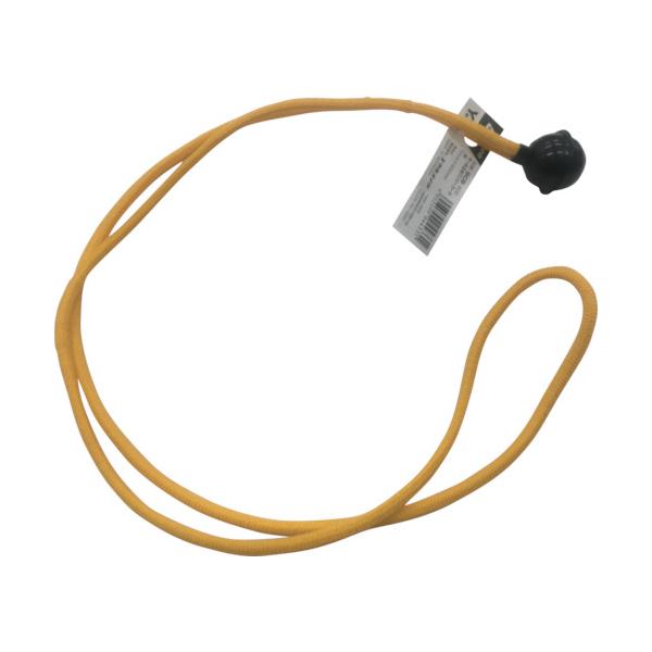 "●伸縮性があり、周囲を糸で特殊織しています。<br><br>●荷物の仮留め、固定など。<br><br>●色：イエロー<br>●線径(mm)：5<br>●全長(m)：0...