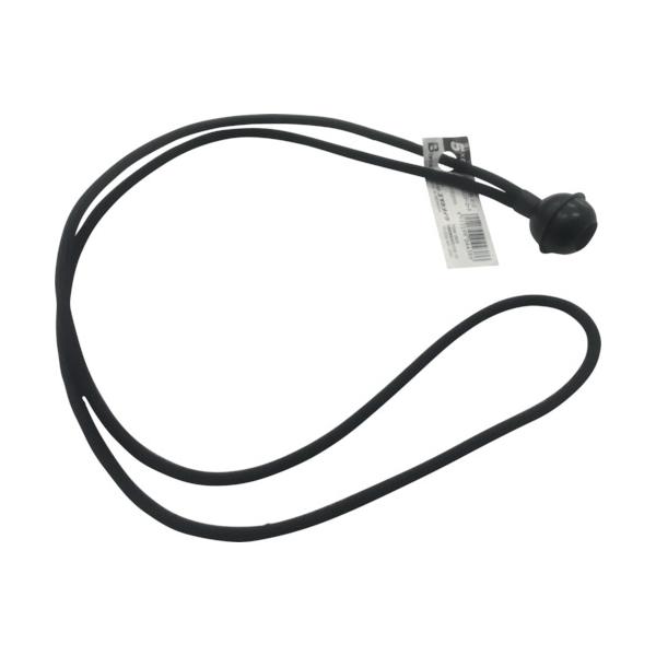 "●伸縮性があり、周囲を糸で特殊織しています。<br><br>●荷物の仮留め、固定など。<br><br>●色：ブラック<br>●線径(mm)：5<br>●全長(m)：0...