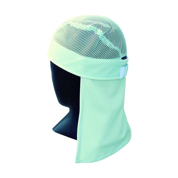 "●好評の汗流帽に「日よけ」と「冷却効果」をプラスしました。<br>●額から流れる汗を軽量の吸汗発散素材の日よけが吸収発散し、気化熱効果で冷却効果をもたらします。（※日よけ部品に水を含ませても同様の効果が得られます）<br...