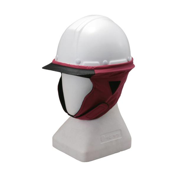 ●簡単にヘルメットの上からかぶせて締めひもで取り付けができます。<br>●耳部はメッシュの三角窓付で寒さを防ぎつつ聴音確保ができる安全設計です。<br>●表地には透湿、防風、防水、防汚性能に優れた「プロテインテックス...