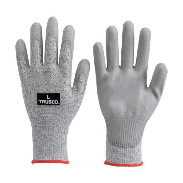 ●長繊維であるため、アラミド繊維と比較し、発塵性は極めて低く抑えられています。<br>●超高強度ポリエチレン長繊維にガラス繊維を織り込むことでさらに強度を持たせ、EN388に準拠した試験でカットレベル5を実現した薄手の手袋です。...