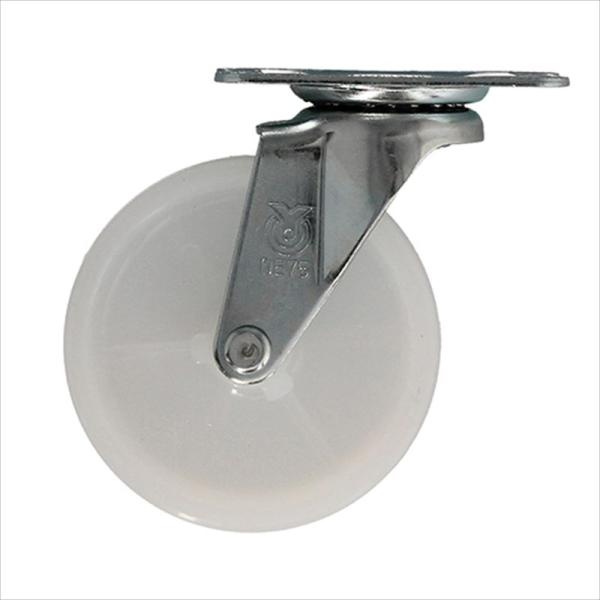 SK11CAR＋平台車取り換え用キャスターとしても使用可能です。[用途]通常のキャスターとして。[機能]75mm自在ナイロンキャスターです。使用耐荷重は最大25kgです。[仕様]●自在タイプ。[材質]●ナイロン。●金属。[注意事項]使用前に...