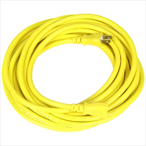 PSE延長コードセット対象外の12A10M延長コード、現場で目立つ、鮮やかな黄色延長コードです。[用途]電源元の延長、分岐配線。[機能]品質優良、安心日本製品です。冬でも固くならないソフトコードです。環境に優しい鉛フリー製品です。[仕様]●...
