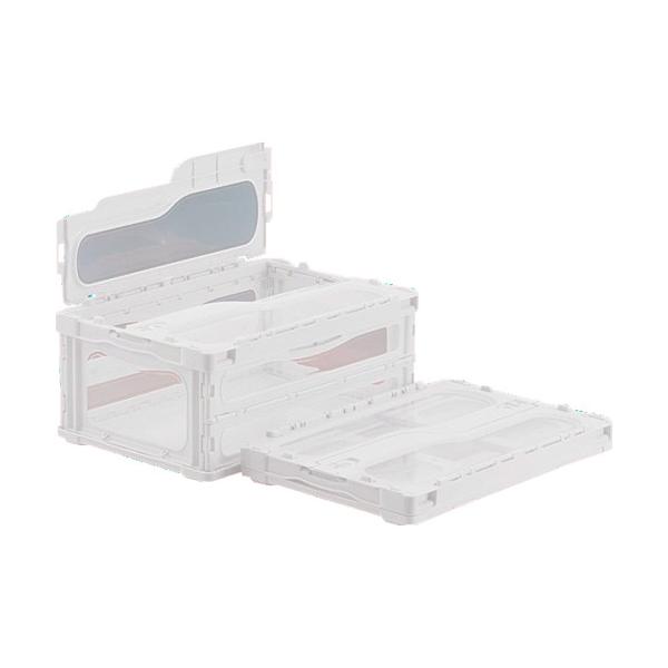 ●スライドロック付で、安心して輸送できます。<br>●マドコンよりも最大20％軽く、折りたたんだ際に30％薄くなっています。<br>●明るいカラーと透明度の高い窓部で、底面以外のどこからでも中身を確認できます。&lt...