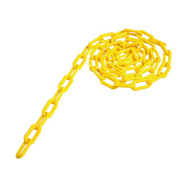 "●チェーン同士をつなげるジョイントパーツ付です。<br><br>●立ち入り禁止表示に。<br>●歩行者、車両の誘導に。<br><br>●色：イエロー<br>●径(mm...