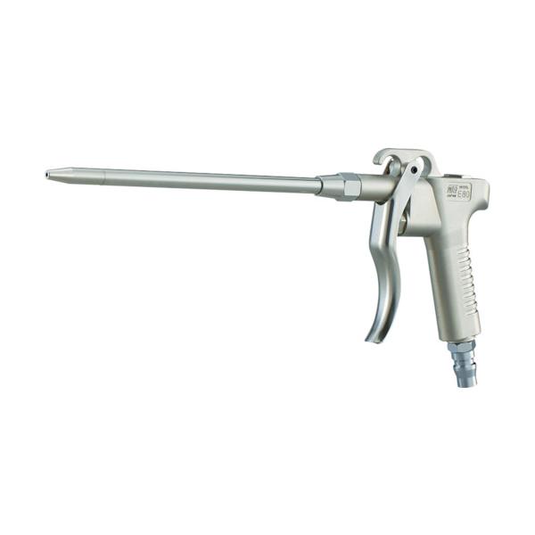 ●引金の長さを長くすることによって女性も力を加えずに引金が引きやすくなりました。<br><br>●一般生産工場でのダスト作業に。<br><br>●ノズル長(mm)：200<br>●...