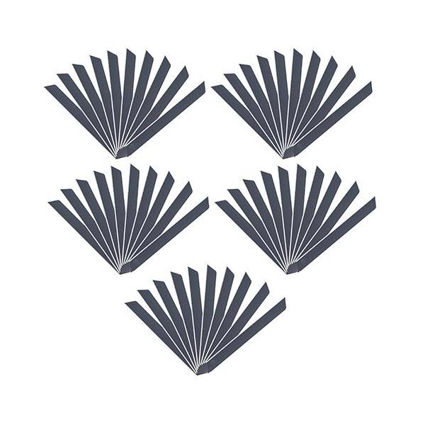 特専黒刃中型のロング替刃です。[用途]替刃。[機能]特専黒刃(中)と比べて約30%使用コストがお得です。切れ味重視の超鋭角研磨刃です。[仕様]●適合本体：特専M型ロング201B。[注意事項]使用用途以外では使用しないでください。適合替刃・適...