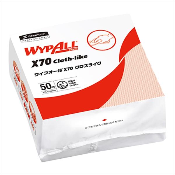 ワイプオールシリーズのスタンダード品の、4つ折り不織布ワイパーです。[用途]身体・調理器具・機械などのあらゆる拭き取り。[機能]水やアルコールに濡らしても丈夫な新素材不織布産業用ワイパーです。吸水、水拭きなどに最適です。柔軟性があり布のよう...