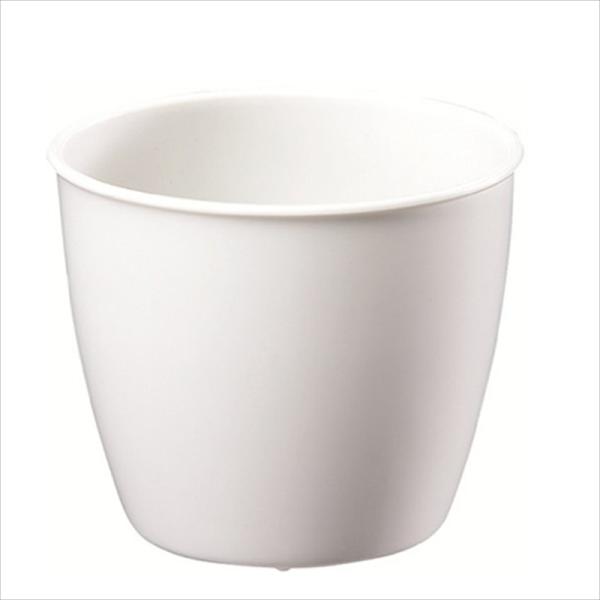 丸みのあるプラントポットです。[用途]フラワーポット/プランター。[機能]丸型のポットです。[仕様]●サイズ：径100×高さ78mm。●色：ホワイト。●容量：0.3L。●呼称：3.5号鉢。[材質]●ポリプロピレン。…