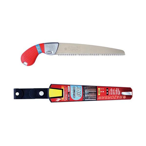 縦挽目入りでアサリが無いため、綺麗な切り口に仕上がります。[用途]生木全般(林業・造園・土木・果樹園)用鋸。[機能]用途・サイズに応じたグリップ・替刃の選択が可能なので、多彩な組合せで幅広い用途に使用できます。枝打ち後の木の巻き込みを早め(...