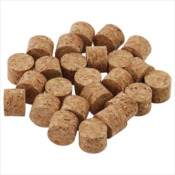 クッション材、工作におすすめなコルク素材です。[用途]クッション材、工作等に使用するコルク素材。[機能]用途色々、自然素材を加工したコルクです。[仕様]●サイズ(約)：直径13mm×厚さ10mm。●入数：25入。[材質]●コルク。[注意事項...