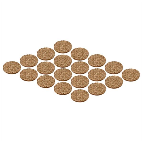 クッション材、工作におすすめなコルク素材です。[用途]クッション材、工作等に使用するコルク素材。[機能]用途色々、自然素材を加工したコルクです。[仕様]●サイズ(約)：直径26mm×厚さ2mm。●入数：20入。[材質]●コルク。[注意事項]...