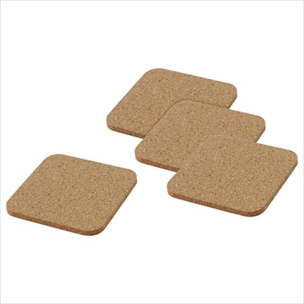 クッション材、工作におすすめなコルク素材です。[用途]クッション材、工作等に使用するコルク素材。[機能]用途色々、自然素材を加工したコルクです。[仕様]●サイズ(約)：84mm×84mm×5mm。●入数：4入。[材質]●コルク。[注意事項]...