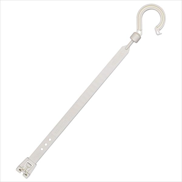 繰り返し使える幅15mm、長さ300mmのフック付き結束バンドです。[用途]整理収納・アウトドアやレジャー、邪魔なコードをまとめて束ねたり、荷物の簡易固定に。[機能]フックは360度回転しますので、何でも束ねて吊るせます。[仕様]●型式：B...