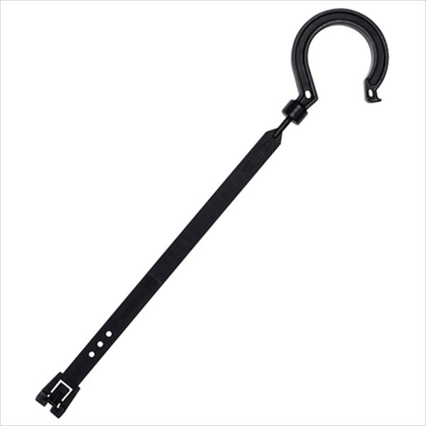 繰り返し使える幅15mm、長さ300mmのフック付き結束バンドです。[用途]整理収納・アウトドアやレジャー、邪魔なコードをまとめて束ねたり、荷物の簡易固定に。[機能]フックは360度回転しますので、何でも束ねて吊るせます。[仕様]●型式：B...