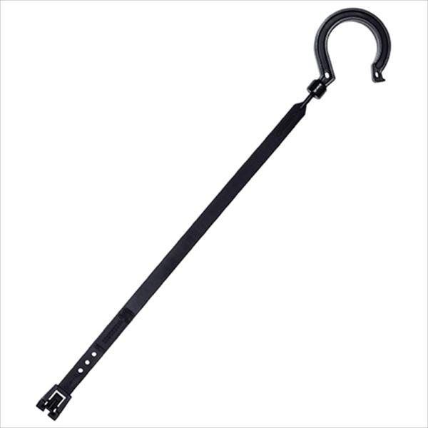 繰り返し使える幅15mm、長さ400mmのフック付き結束バンドです。[用途]整理収納・アウトドアやレジャー、邪魔なコードをまとめて束ねたり、荷物の簡易固定に。[機能]フックは360度回転しますので、何でも束ねて吊るせます。[仕様]●型式：B...