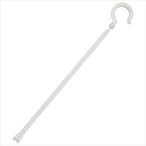 繰り返し使える幅15mm、長さ500mmのフック付き結束バンドです。[用途]整理収納・アウトドアやレジャー、邪魔なコードをまとめて束ねたり、荷物の簡易固定に。[機能]フックは360度回転しますので、何でも束ねて吊るせます。[仕様]●型式：B...